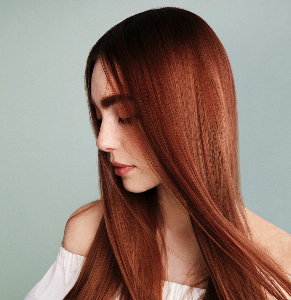 Hair color alert: RICH RED - TRAFFIC CHIC